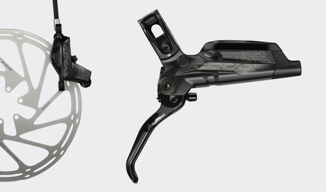 SRAM Code RS brakeset with rotors, Sports Equipment, Bicycles & Parts ...