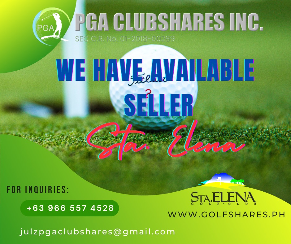 STA. ELENA GOLF GOLF CLUB, Sports Equipment, Sports & Games, Golf on ...
