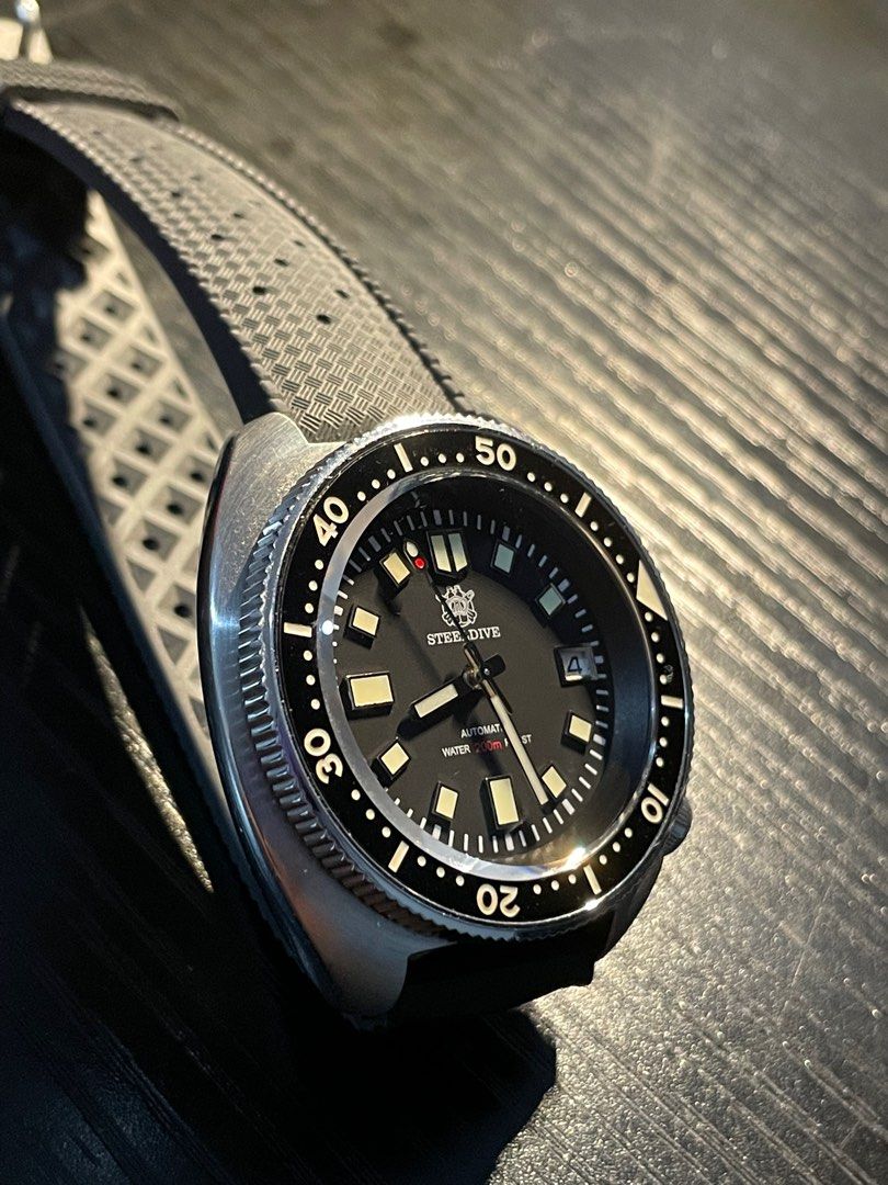 Steel dive watch Automatic, Men's Fashion, Watches & Accessories ...