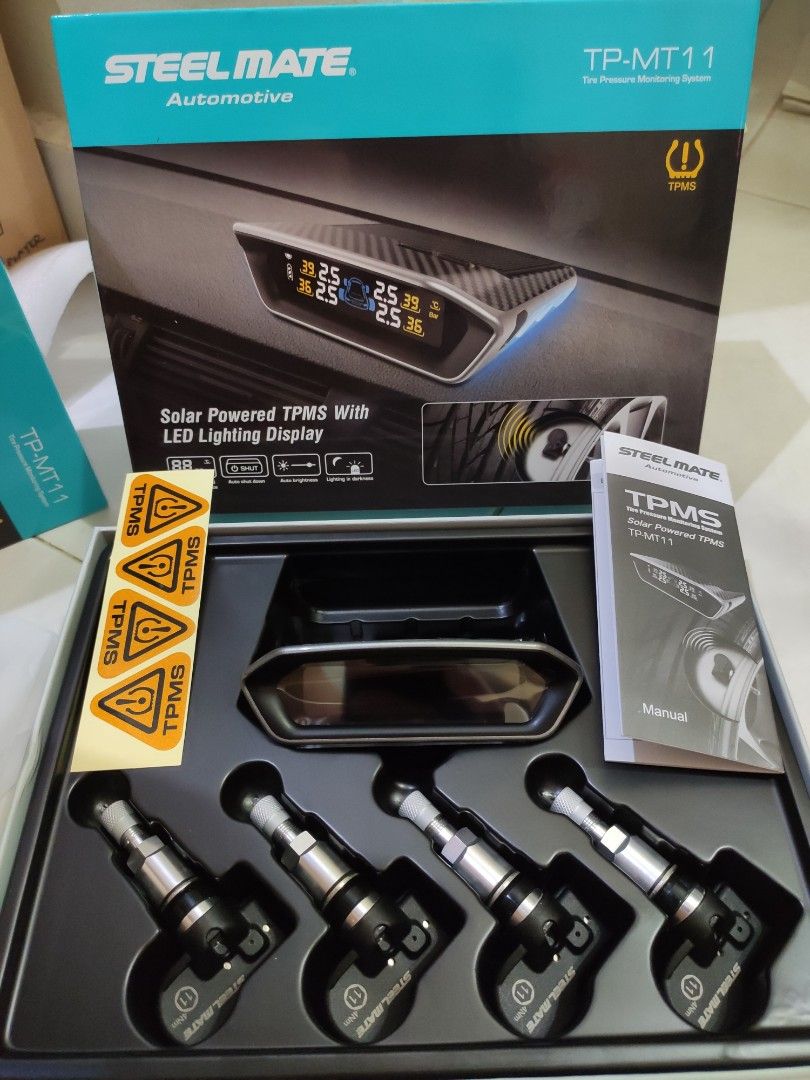 Steelmate TPMS MT-11, Car Accessories, Tyres & Rims on Carousell