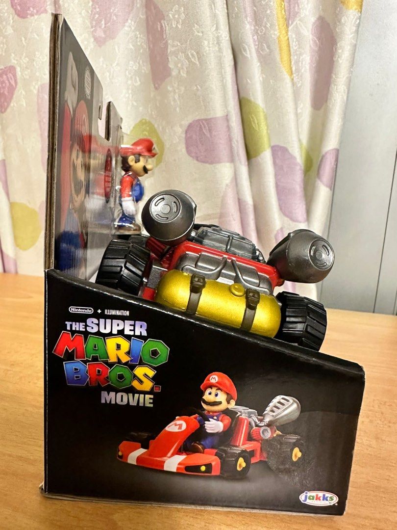 Super Mario pull back racer from the new The Super Mario Bros movie ...