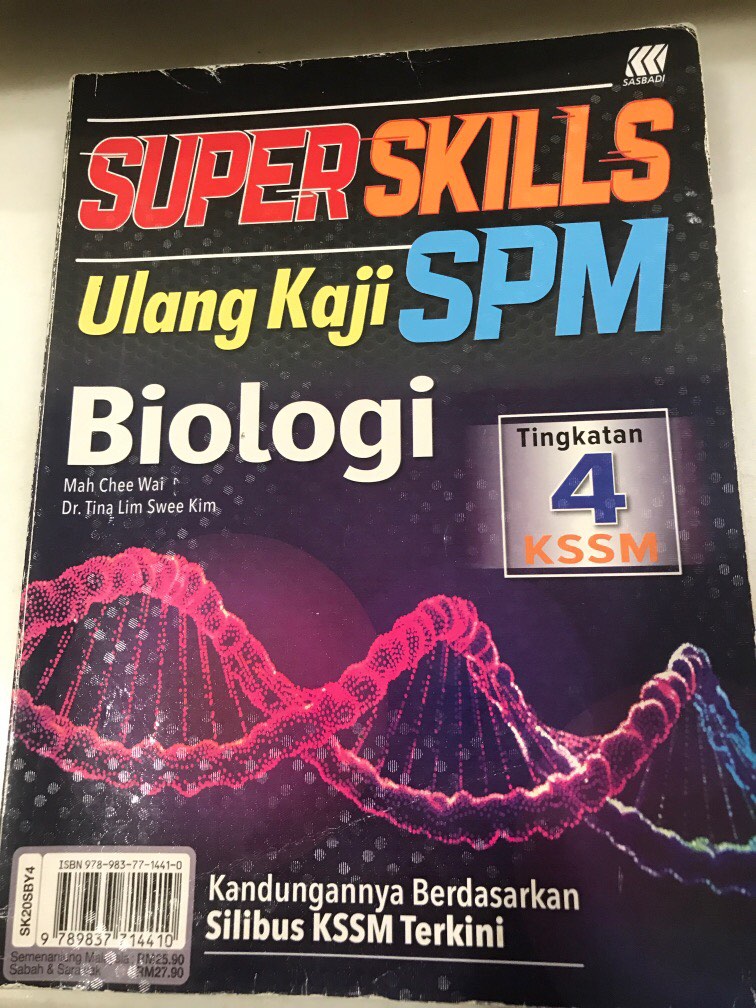 Super Skills SPM Biologi Tingkatan 4, Hobbies & Toys, Books & Magazines ...