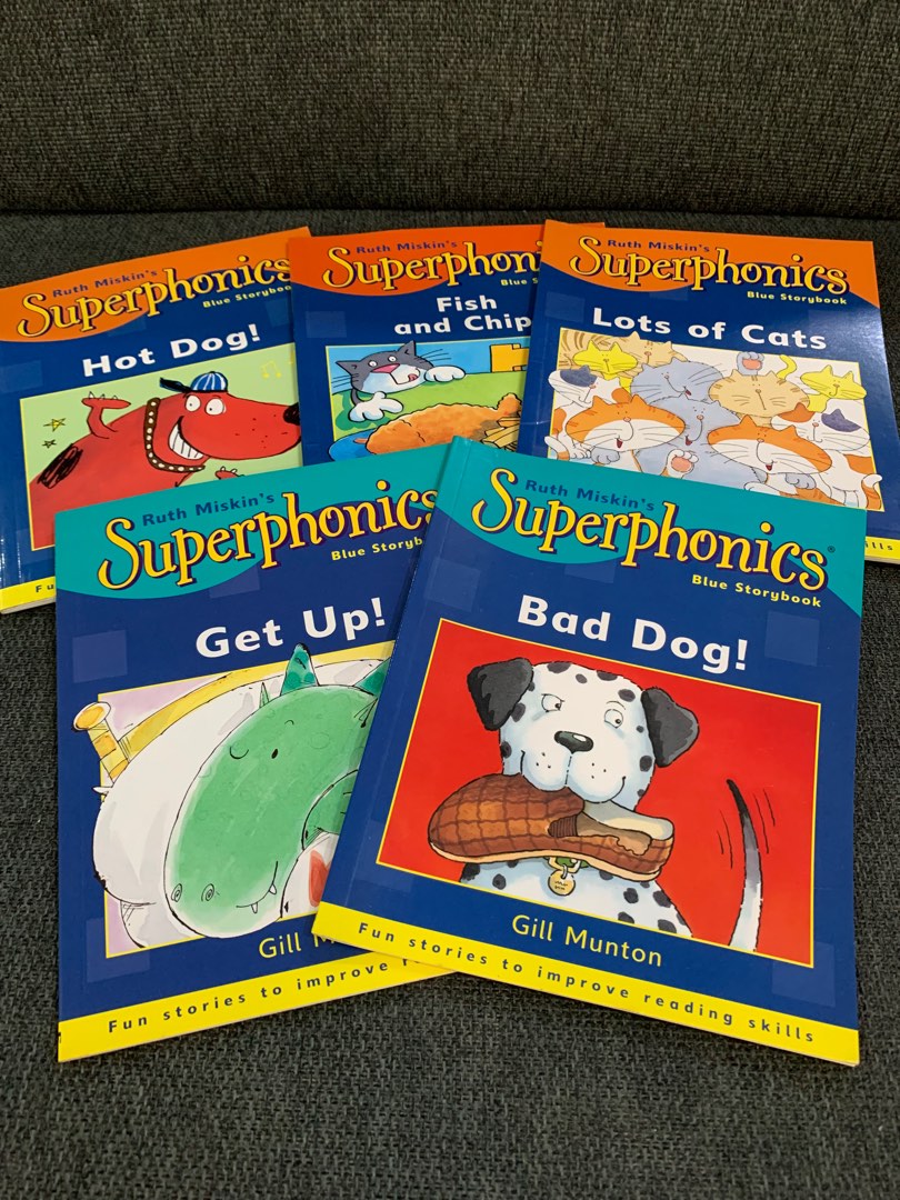 Superphonics story books, Hobbies & Toys, Books & Magazines, Children's Books on Carousell