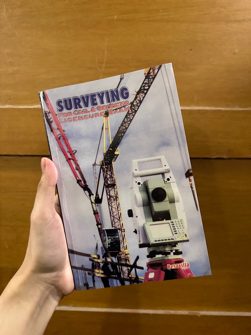 Surveying Reviewer Besavilla Book, Hobbies & Toys, Books & Magazines, Textbooks on Carousell