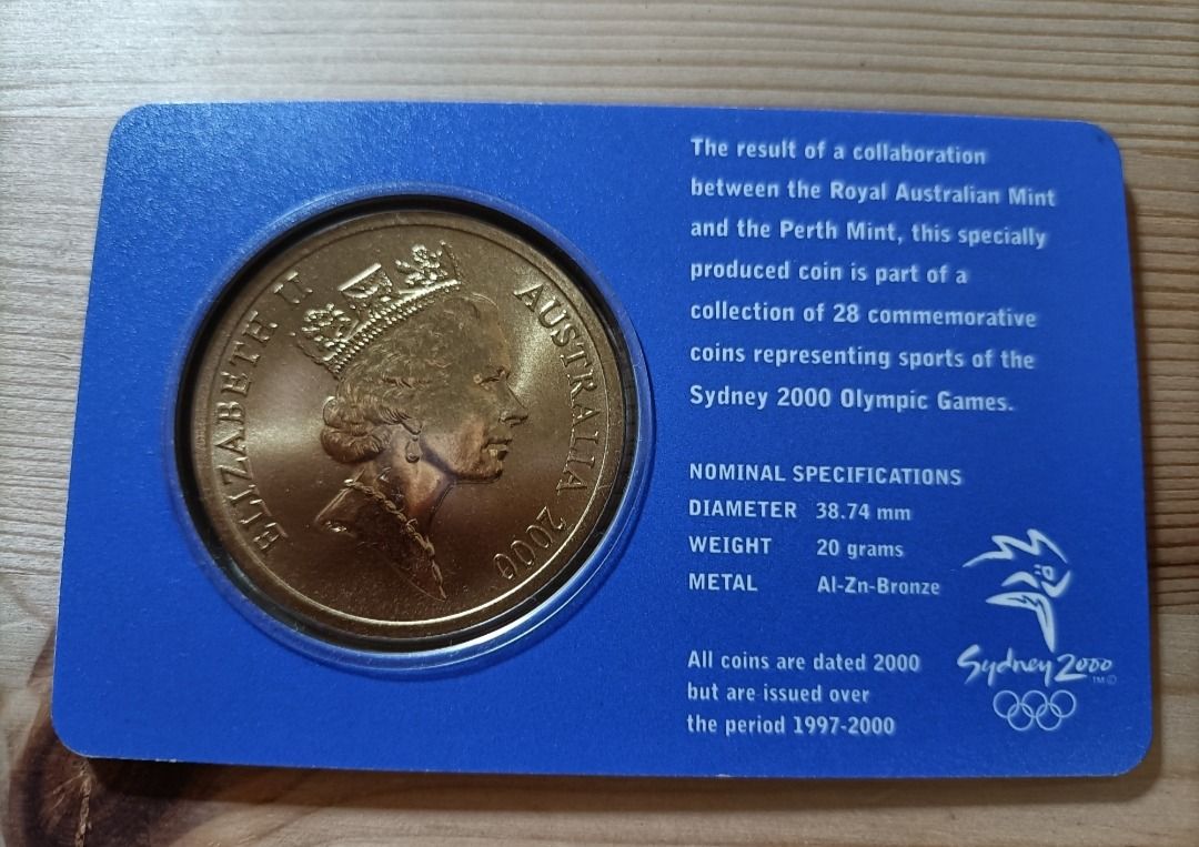 Sydney 2000 olympic coin collection 20 of 28, Hobbies & Toys ...