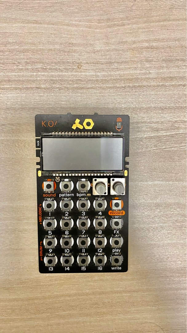 Teenage Engineering PO-33 K.O!, Hobbies & Toys, Music & Media, Musical ...