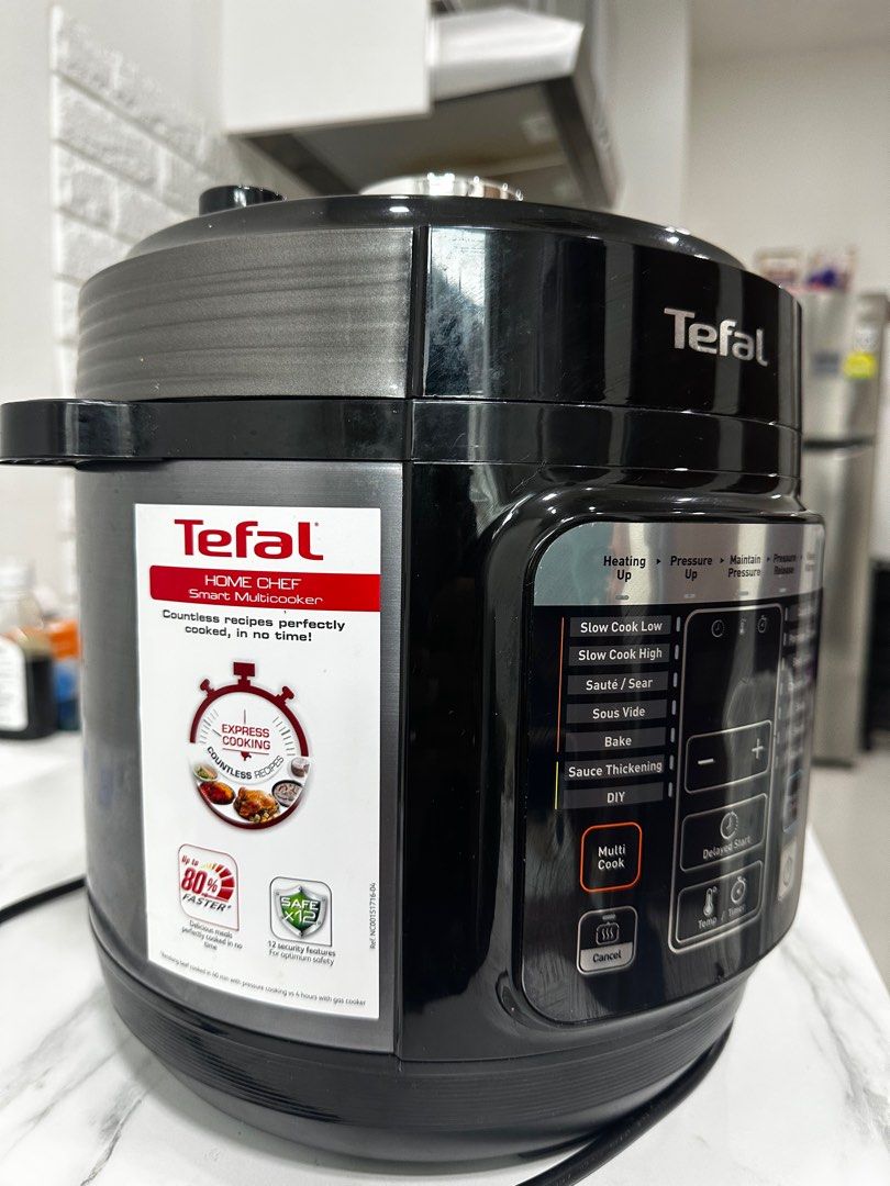 Tefal smart electric pressure cooker, TV & Home Appliances, Kitchen ...