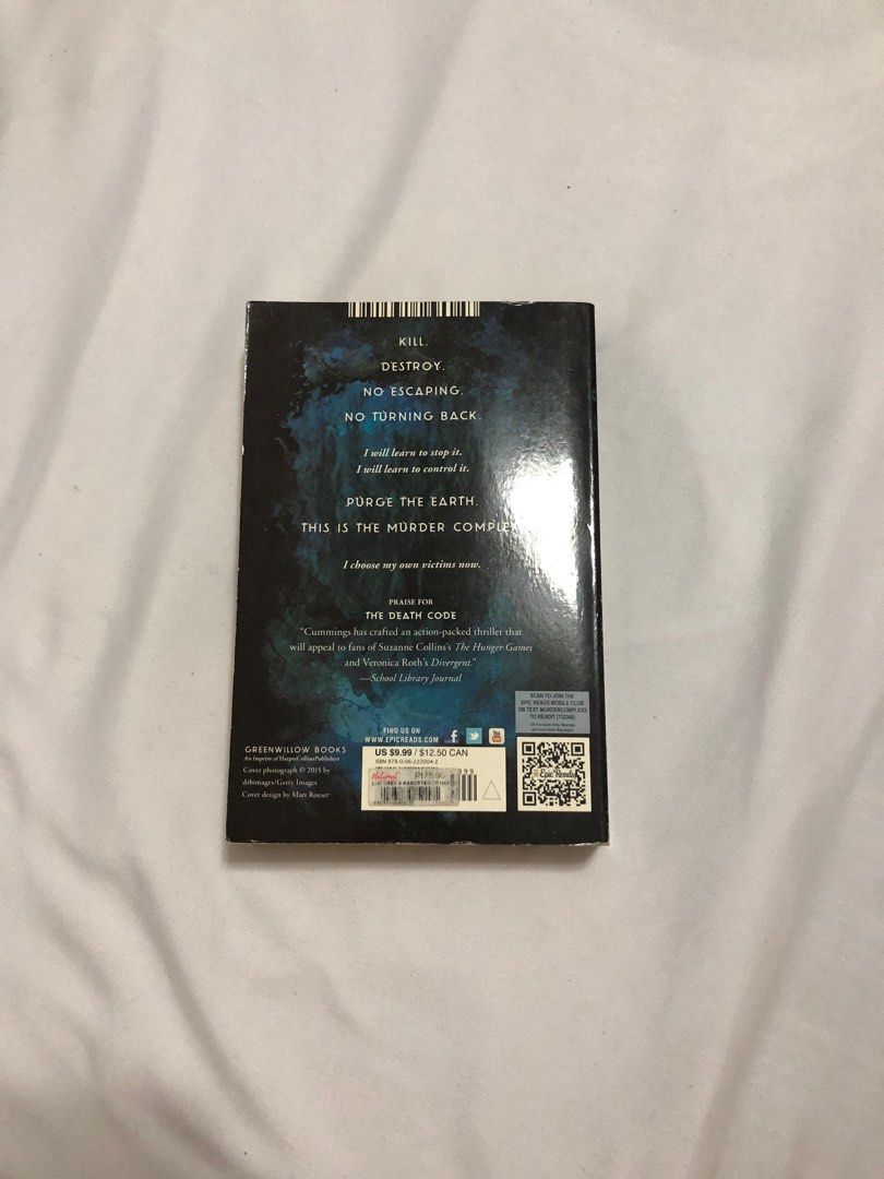 The Death Code by Lindsay Cummings, Hobbies & Toys, Books & Magazines ...