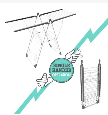 The Miracle Drying Rack, Furniture & Home Living, Home Improvement ...