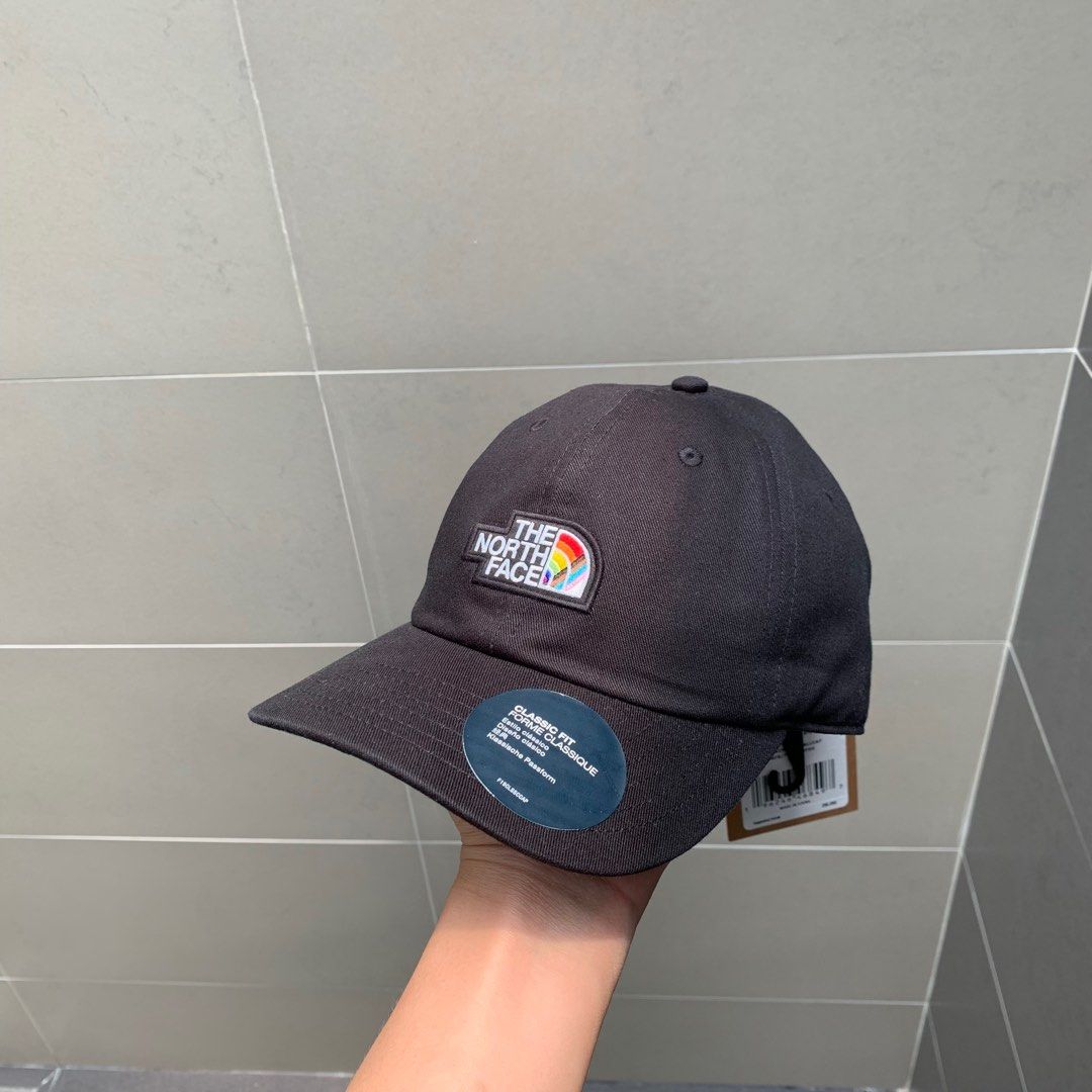 The North Face Cap Rainbow Logo, Men's Fashion, Watches & Accessories ...
