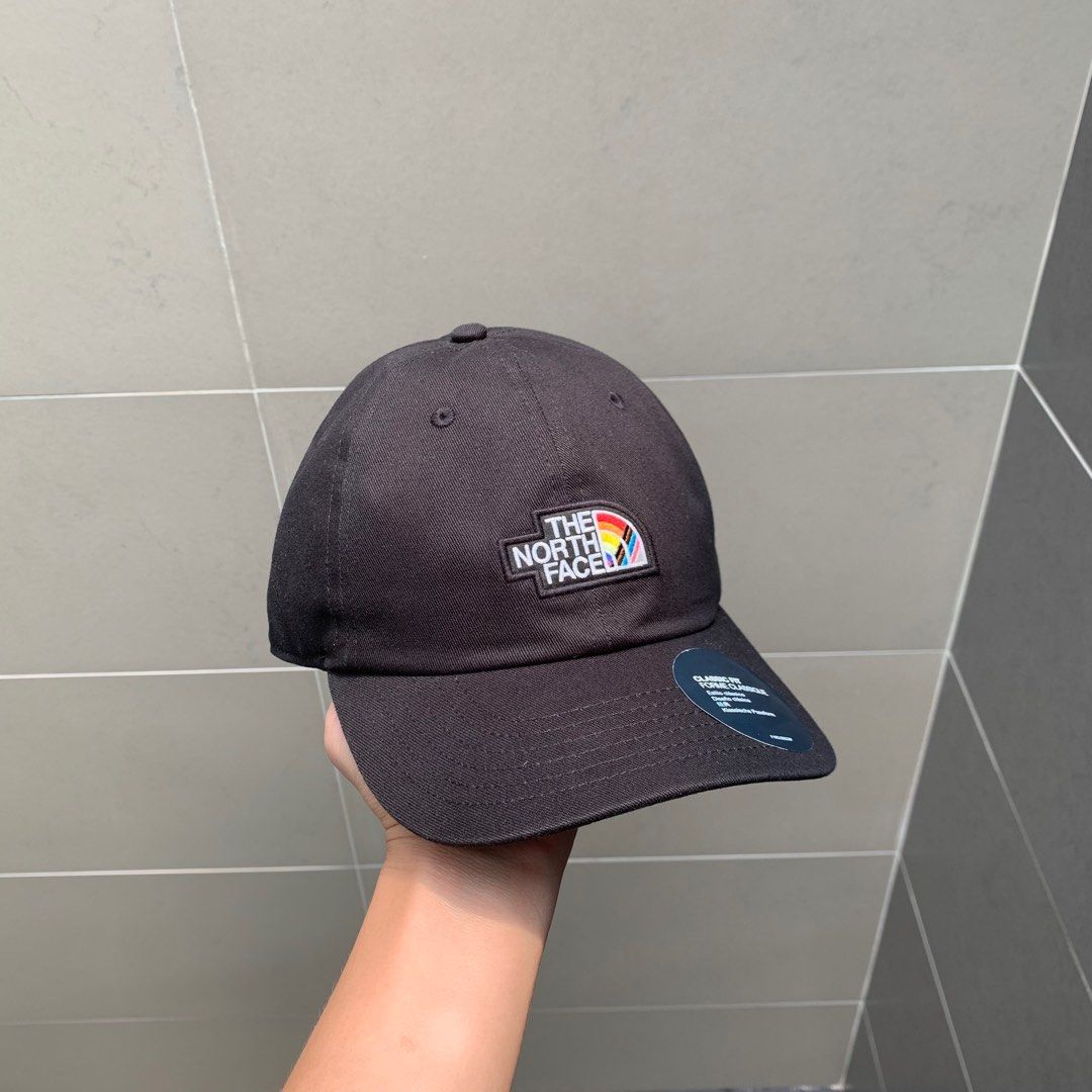 The North Face Cap Rainbow Logo, Men's Fashion, Watches & Accessories ...