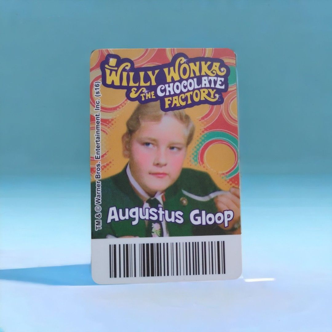 Timezone Willy wonka Chocolate factory trading game card, Hobbies ...