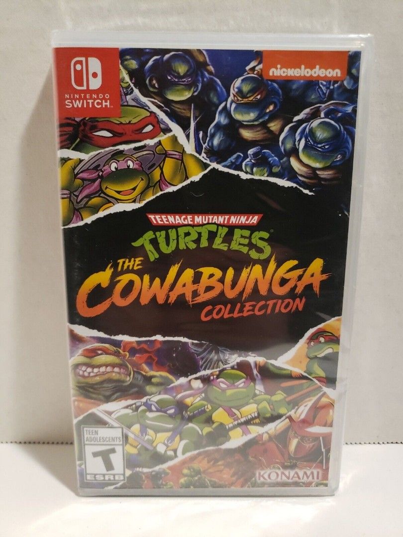 TMNT Cowabunga Collection Switch, Video Gaming, Video Games, Nintendo ...