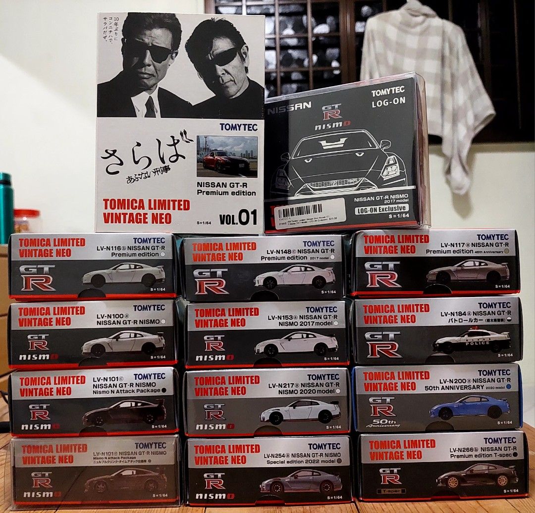 TOMICA TOMYTEC TLV R35 ALL SERIES SET, Hobbies & Toys, Toys & Games on ...