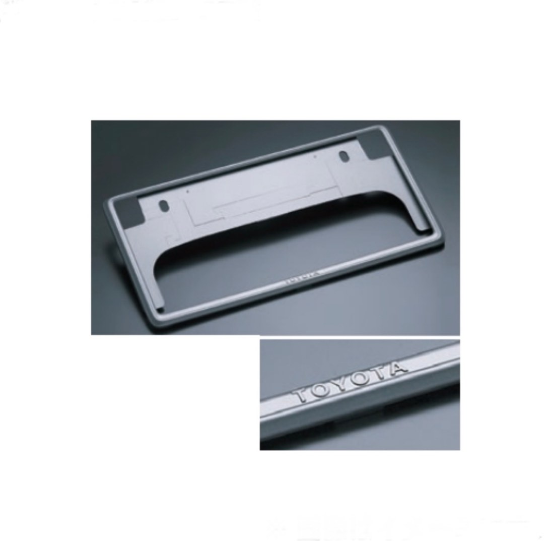 Toyota Genuine Frame Plate JDM, Everything Else, Others on Carousell