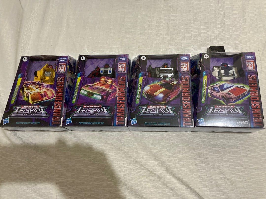 Transformers Legacy Motormaster, Drag Strip, Wildrider, Dead End ...