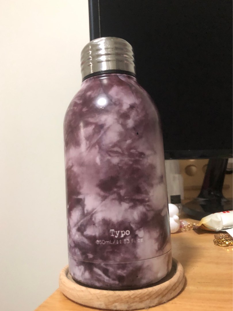 Typo Water Bottle Thermal Flask, Furniture & Home Living, Kitchenware ...