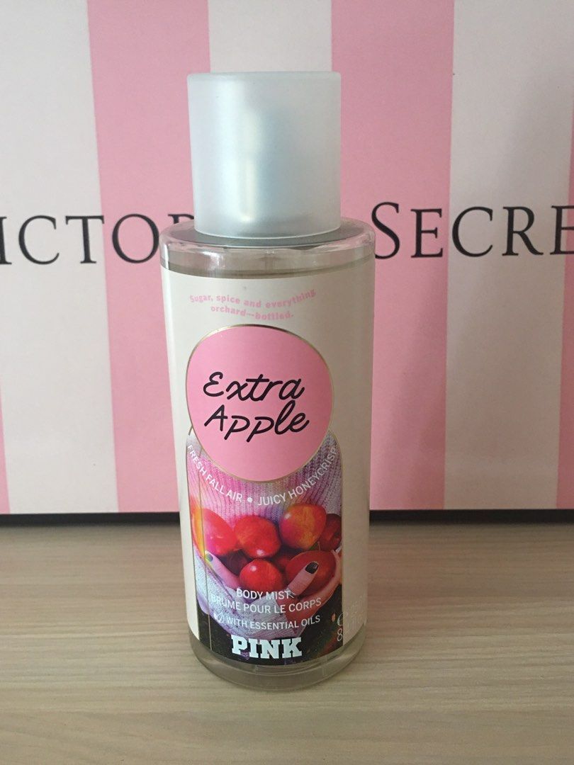 US Victoria’s Secret PINK Extra Apple Body Mist with Essential Oils ...