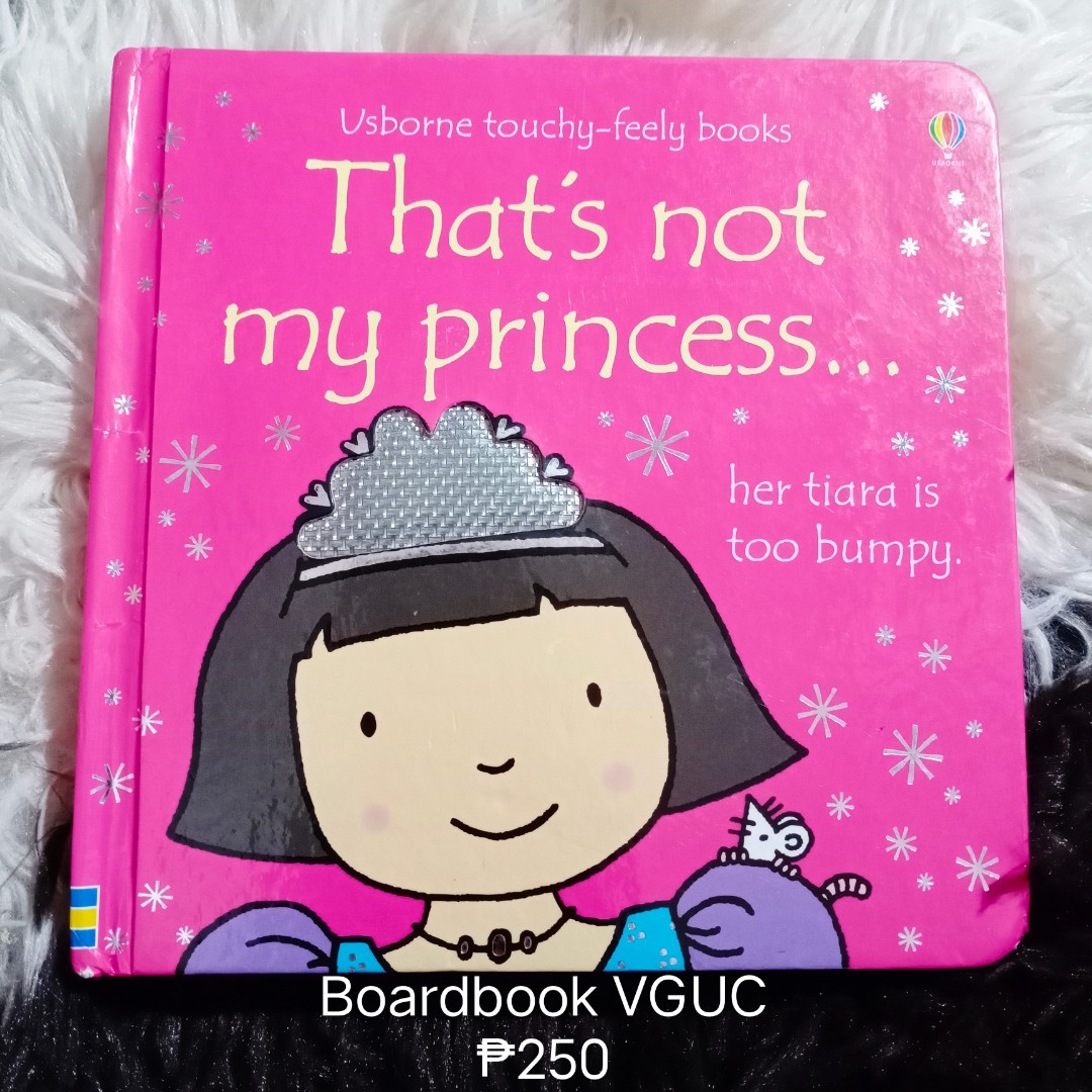 Usborne Touchy Feely Books That's not my Princess...her tiara is too ...