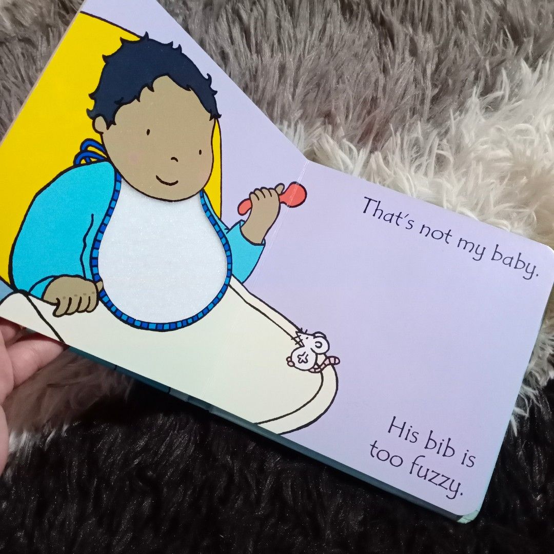Usborne Touchy Feely Books That's not my Baby...his hat is too soft on ...