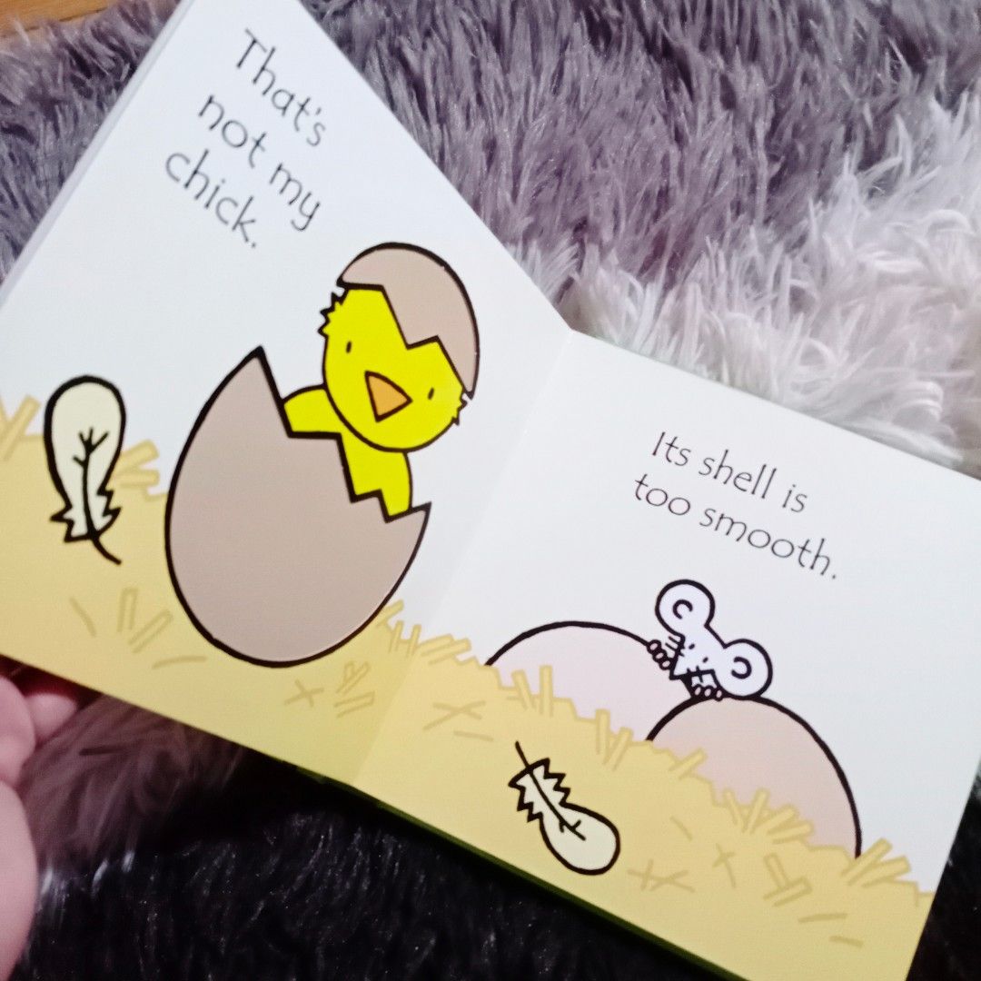 Usborne Touchy Feely Books That's not my Chick..its beak is too Shiny ...