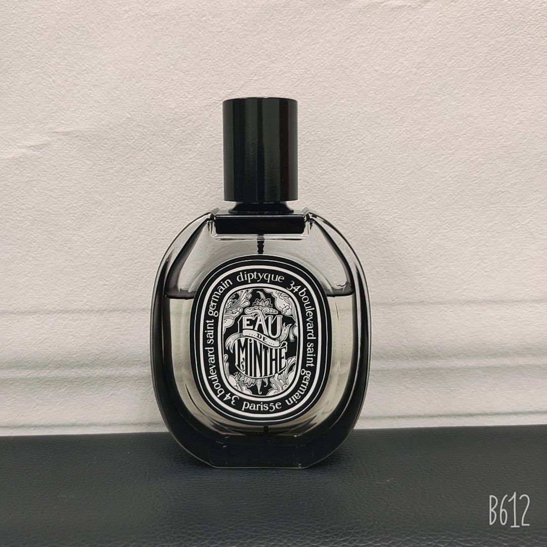 Used Diptyque Eau de Minthe EDP perfume full size in 75ml, Beauty ...