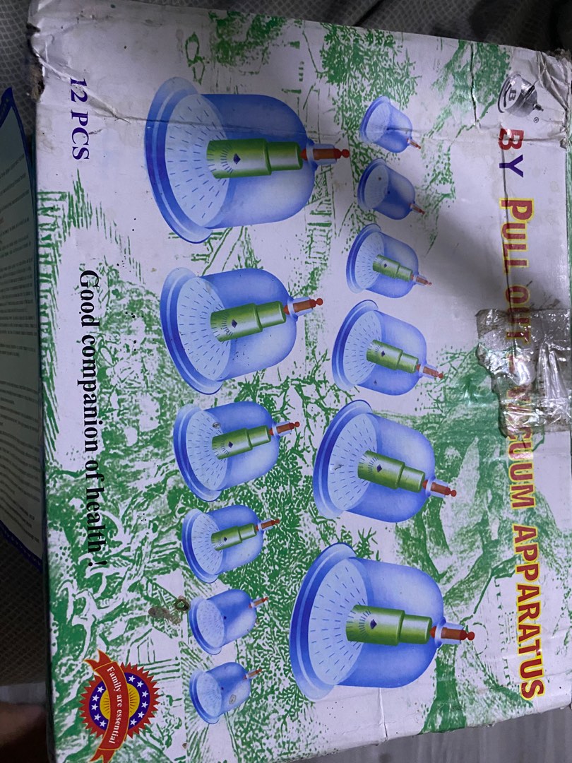 Ventusa cupping set, Health & Nutrition, Medical Supplies & Tools on ...