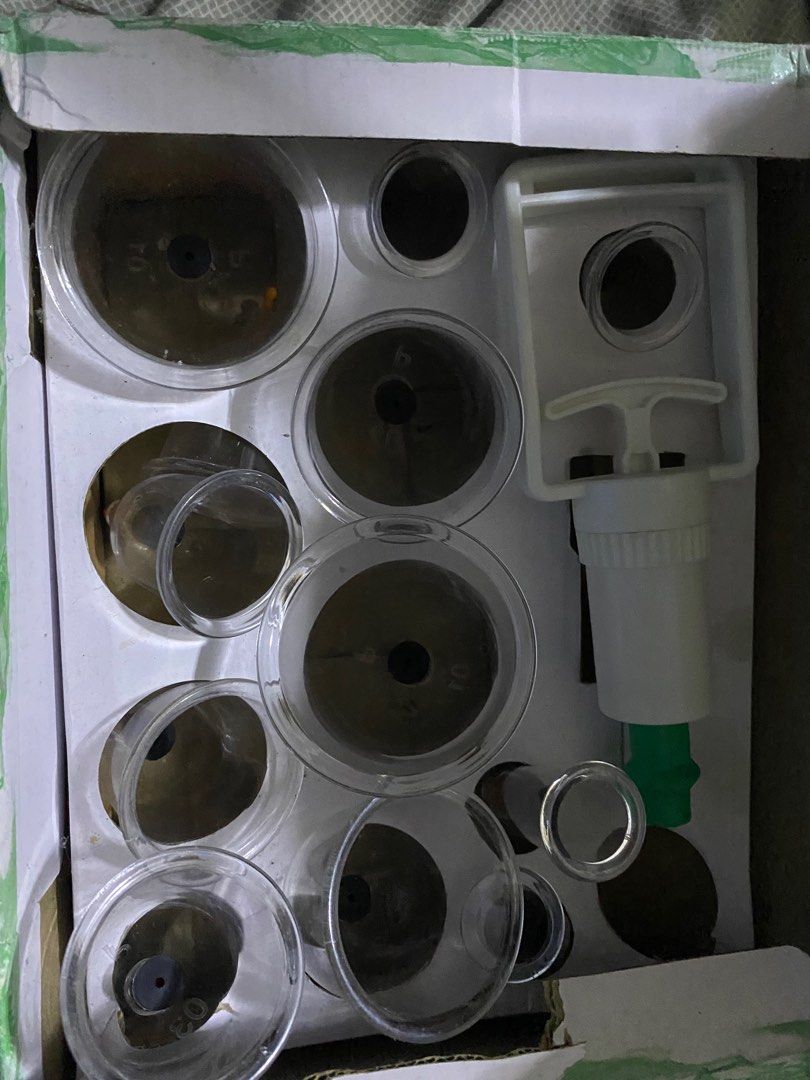 Ventusa cupping set, Health & Nutrition, Medical Supplies & Tools on ...