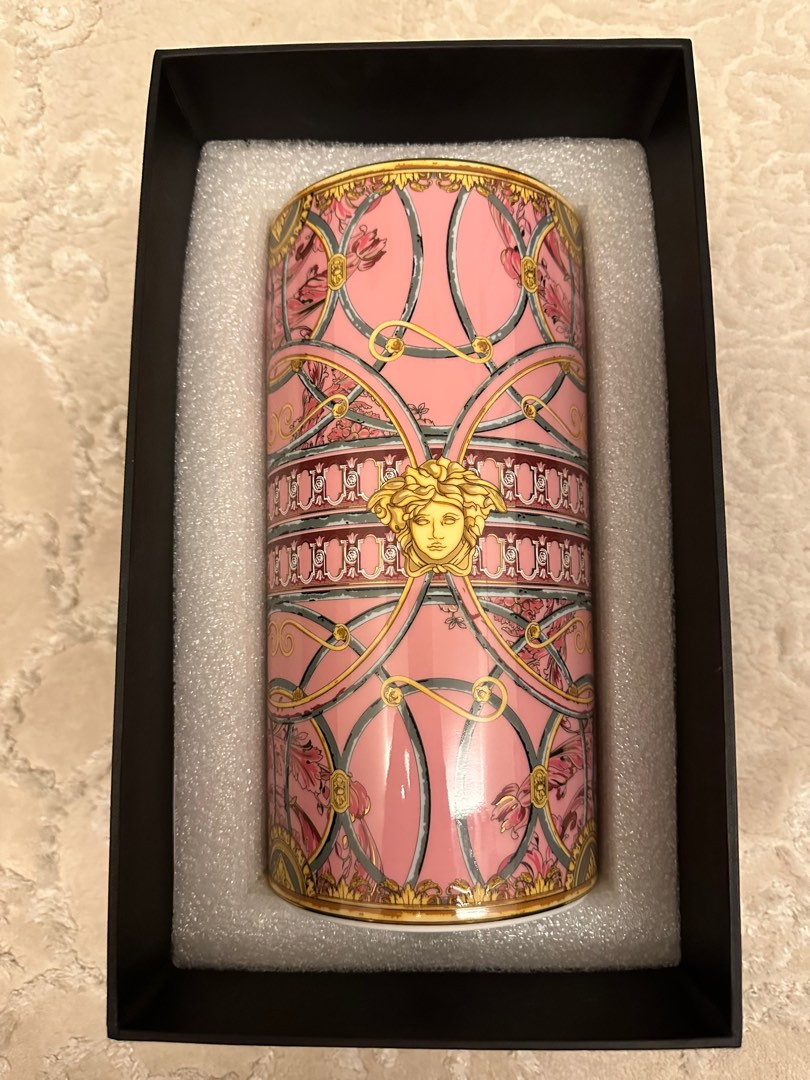 Versace Rosa Vase, Furniture & Home Living, Home Decor, Vases ...