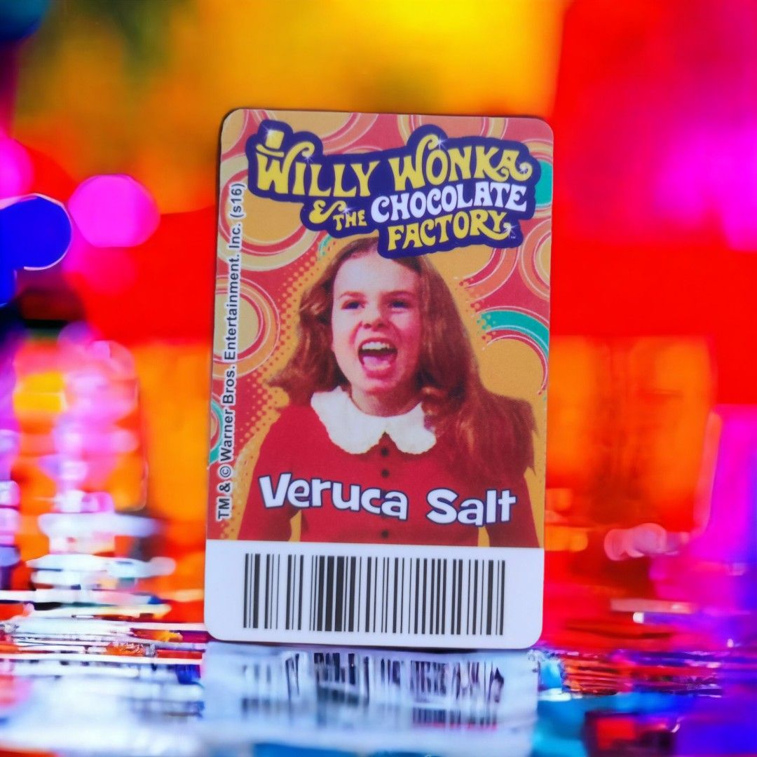 Veruca Salt willy wonka Chocolate factory trading card Timezone ...