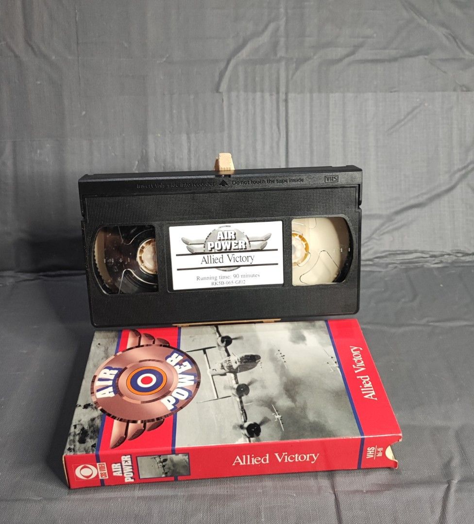 VHS Tapes Air Power Allied Victory, Hobbies & Toys, Memorabilia ...