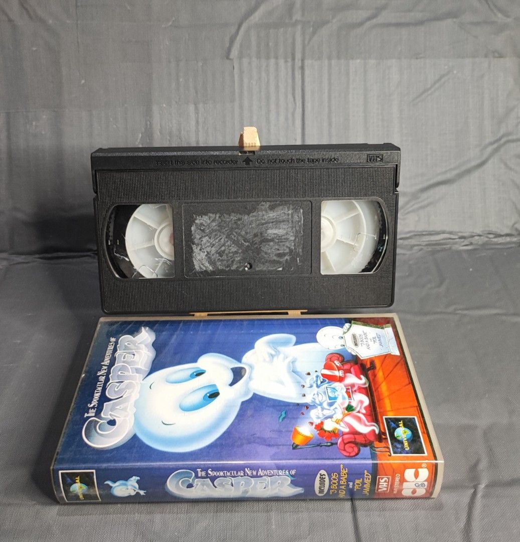 VHS Tapes Casper 3 Boos And A Babe , Poil Jammed, Hobbies & Toys ...