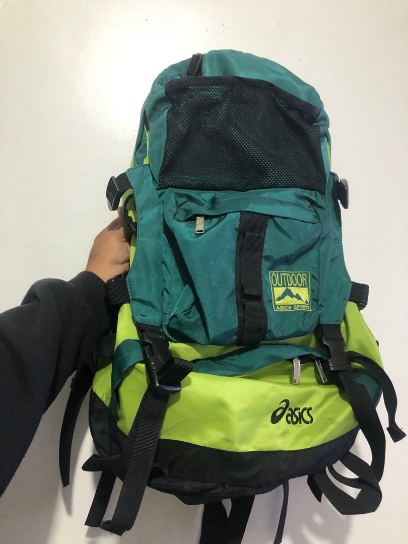 VINTAGE ASICS BACKPACK on Carousell