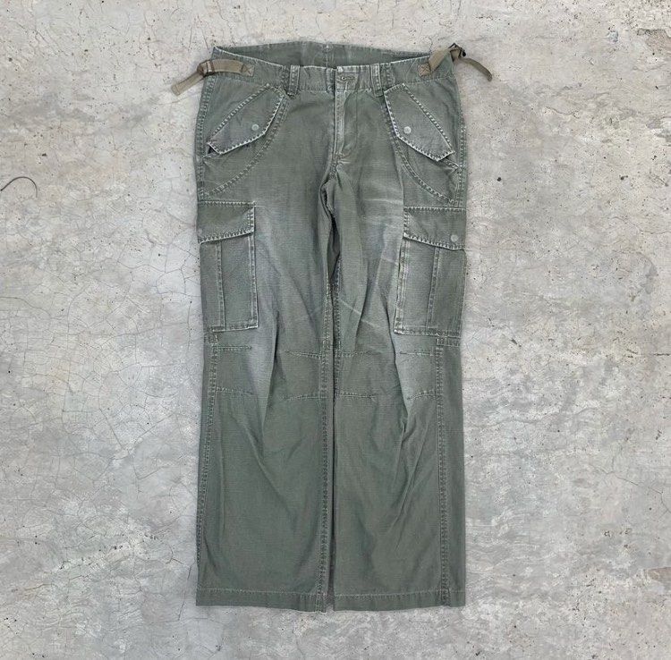 VINTAGE MILITARY M65 CARGO PANTS, Men's Fashion, Bottoms, Trousers on Carousell