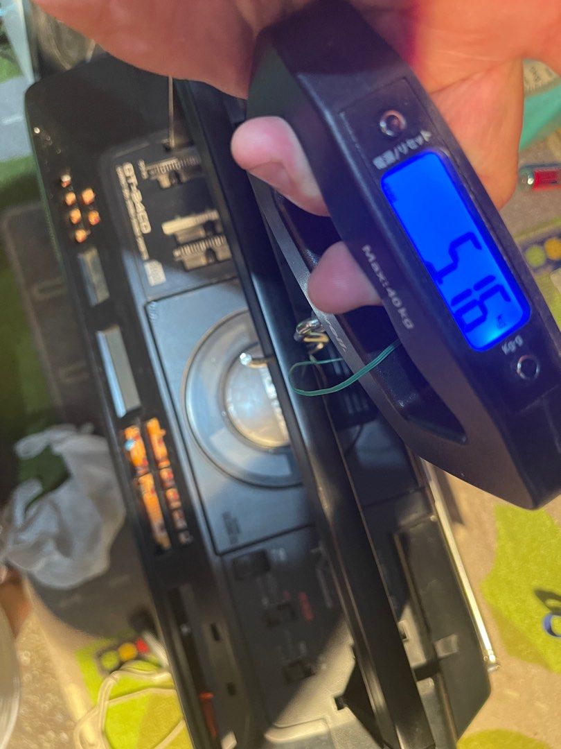 Vintage Sharp Boombox Made in Japan 110v Double Cassette CD Am Fm ...