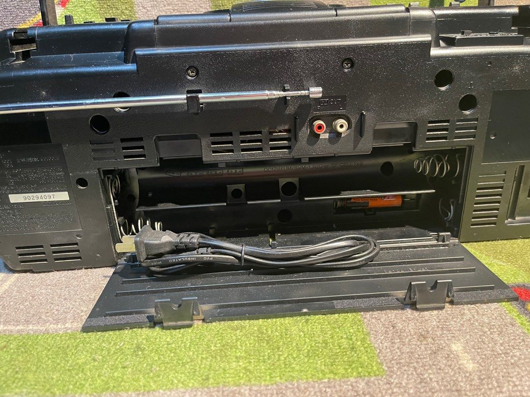 Vintage Sharp Boombox Made in Japan 110v Double Cassette CD Am Fm ...