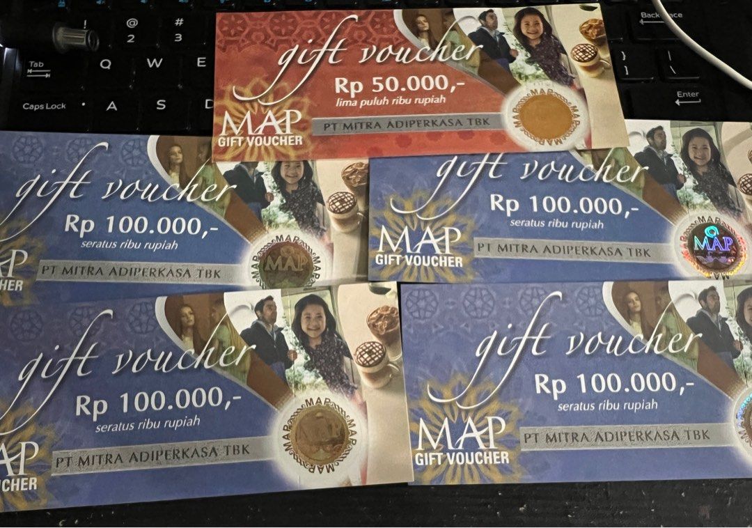 Voucher MAP, Tiket & Voucher, Kartu Hadiah & Voucher di Carousell