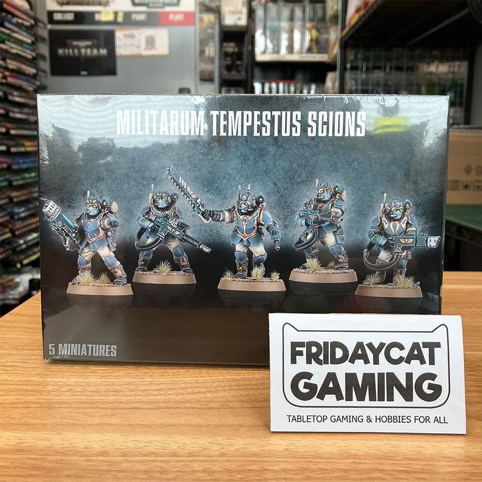 Warhmmaer 40000: Militarum Tempestus Scions/Command Squad, Hobbies ...