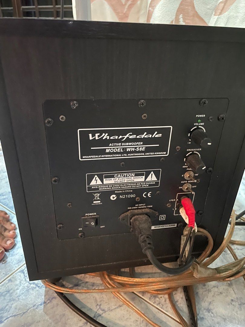 Wharfedale subwoofer, Audio, Soundbars, Speakers & Amplifiers on Carousell