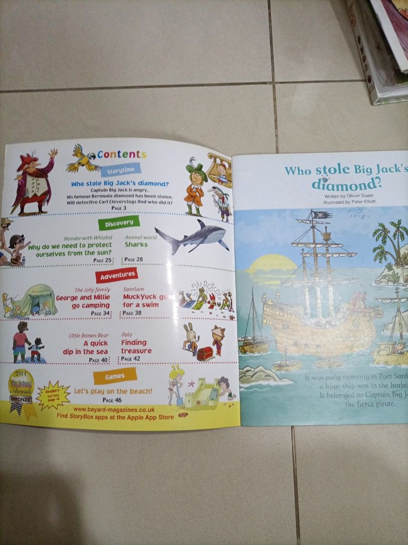 Who stole Big Jacks diamond?, Hobbies & Toys, Books & Magazines ...