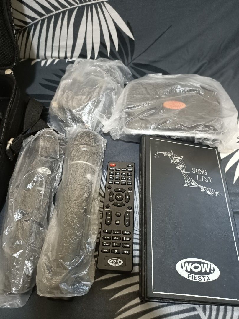 WOW FIESTA MAGIC SING, Audio, Microphones on Carousell