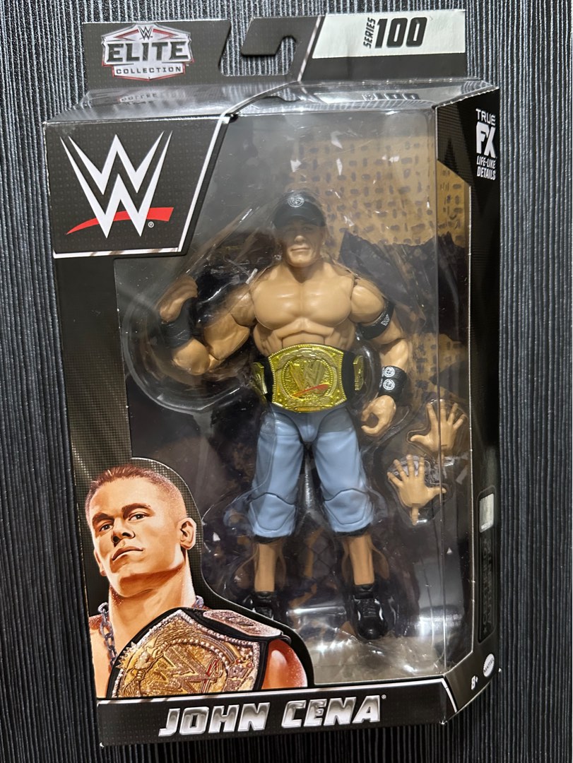 WWE Elite 100 John Cena Custom (Accessories Swapped), Hobbies & Toys ...