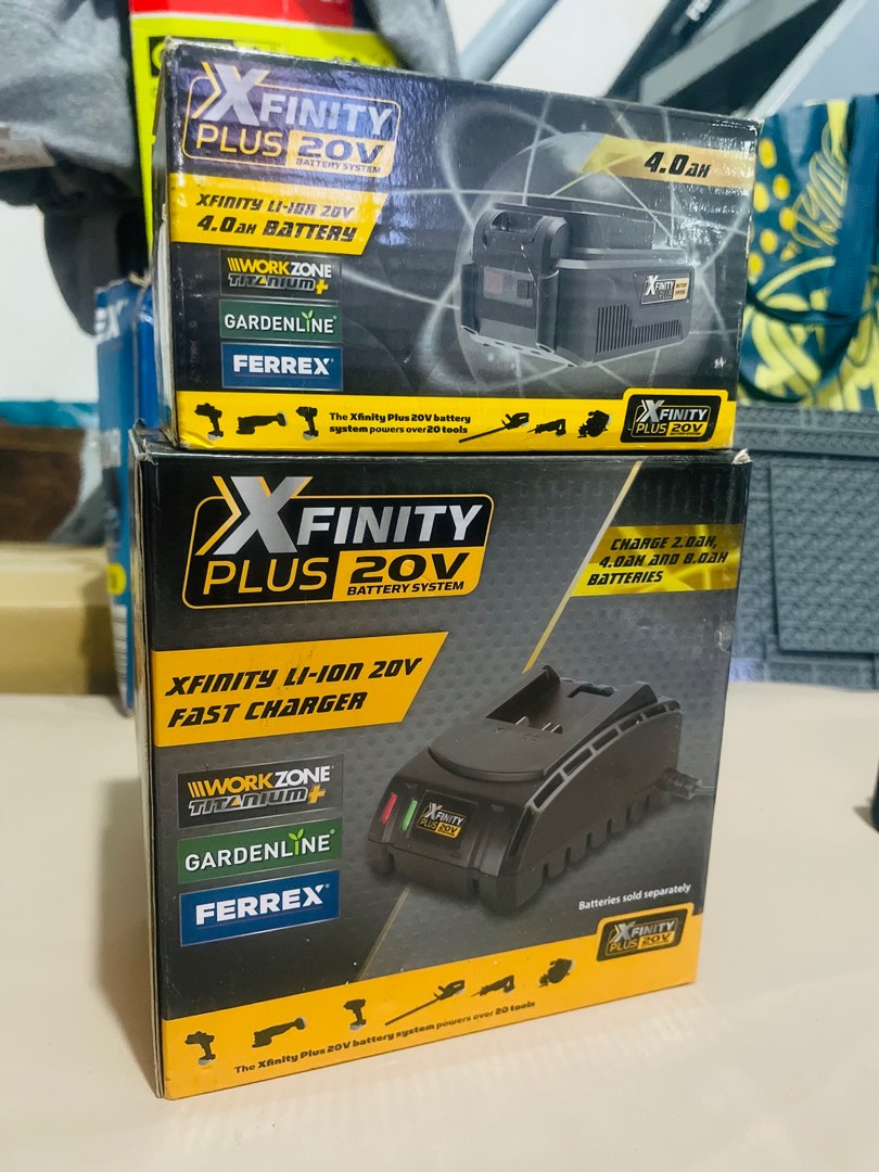 Xfinity 4AH Battery and Charger Set, Furniture & Home Living, Home ...