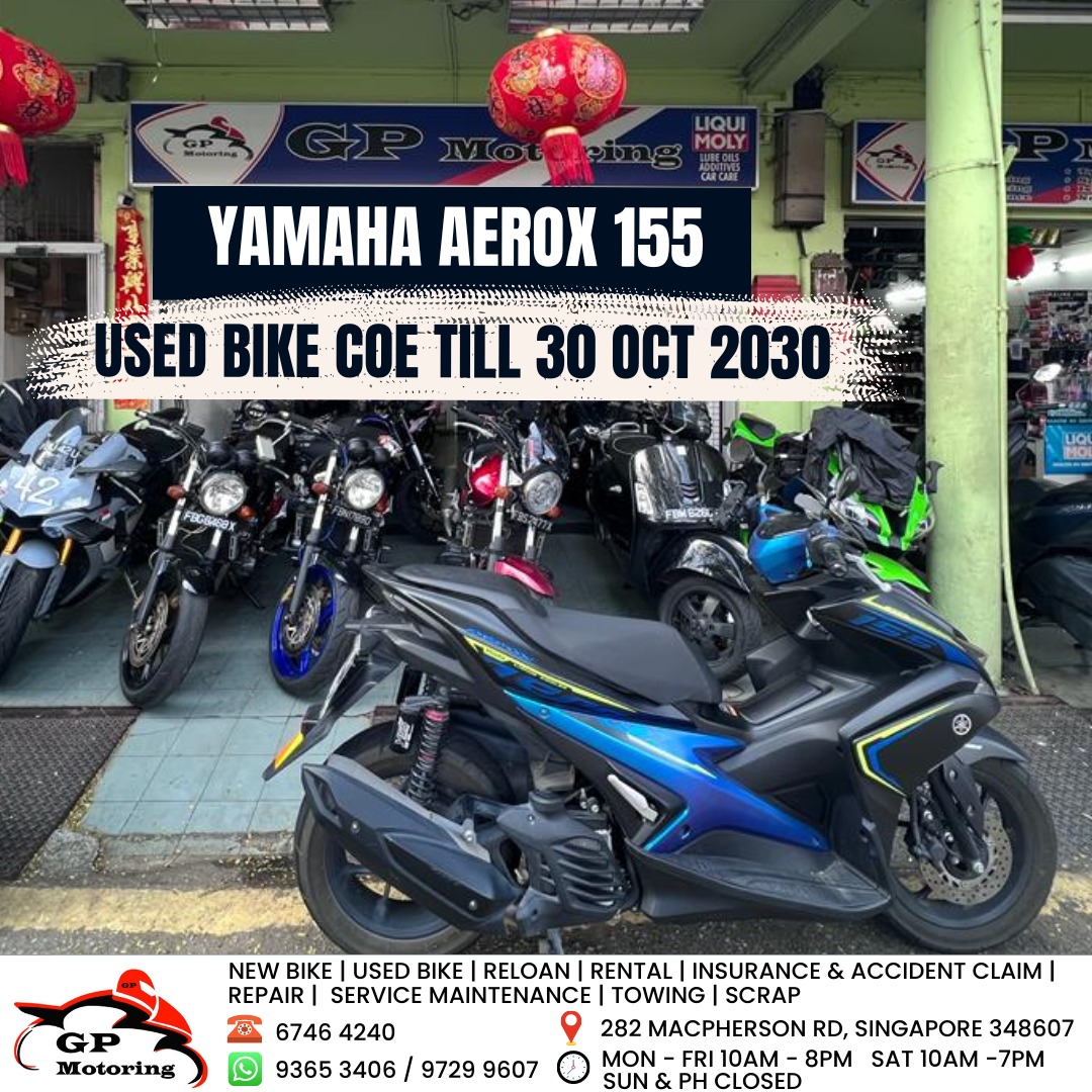 YAMAHA AEROX 155 | USED BIKE | MODEL 2020 | GP Motoring |, Motorcycles ...