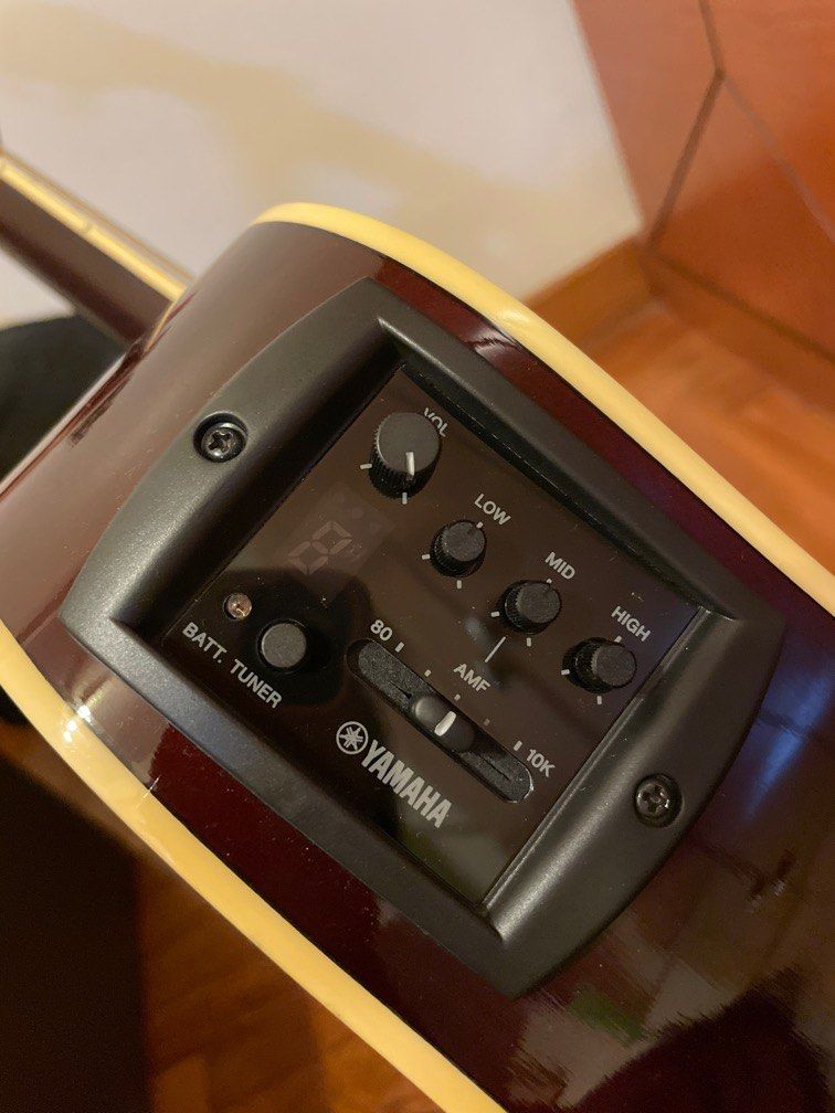 Yamaha APX500ii performance electric acoustics guitar, Hobbies & Toys ...