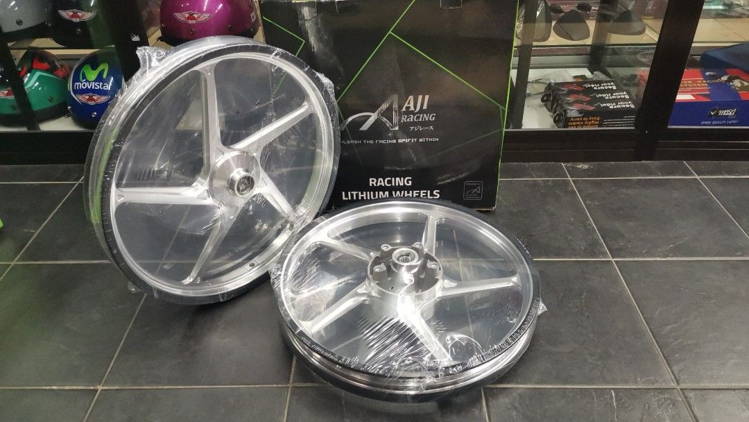 Yamaha sniper mxking Aji racing 511 cnc sports rim Chrome, Motorcycles ...