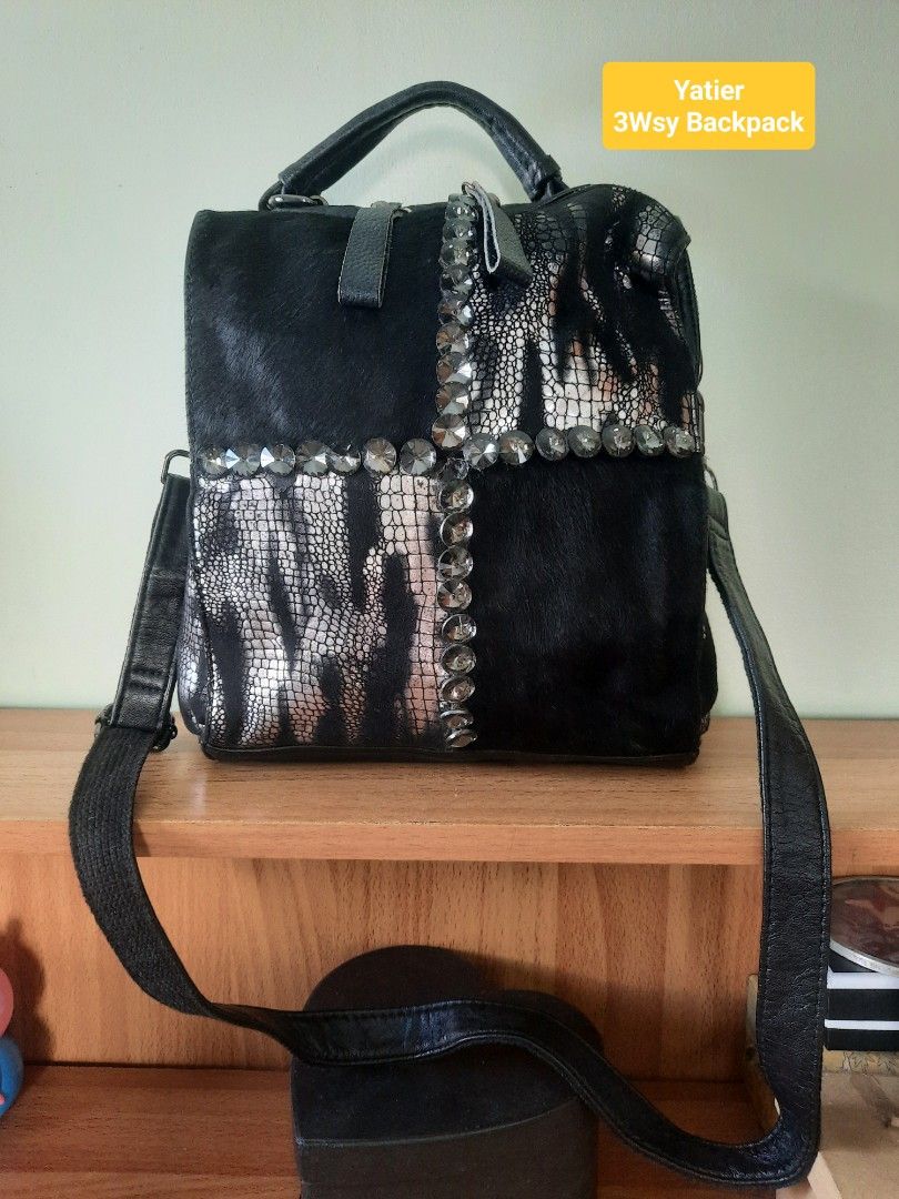 Yatier 3Way Backpack, Women's Fashion, Bags & Wallets, Backpacks on ...