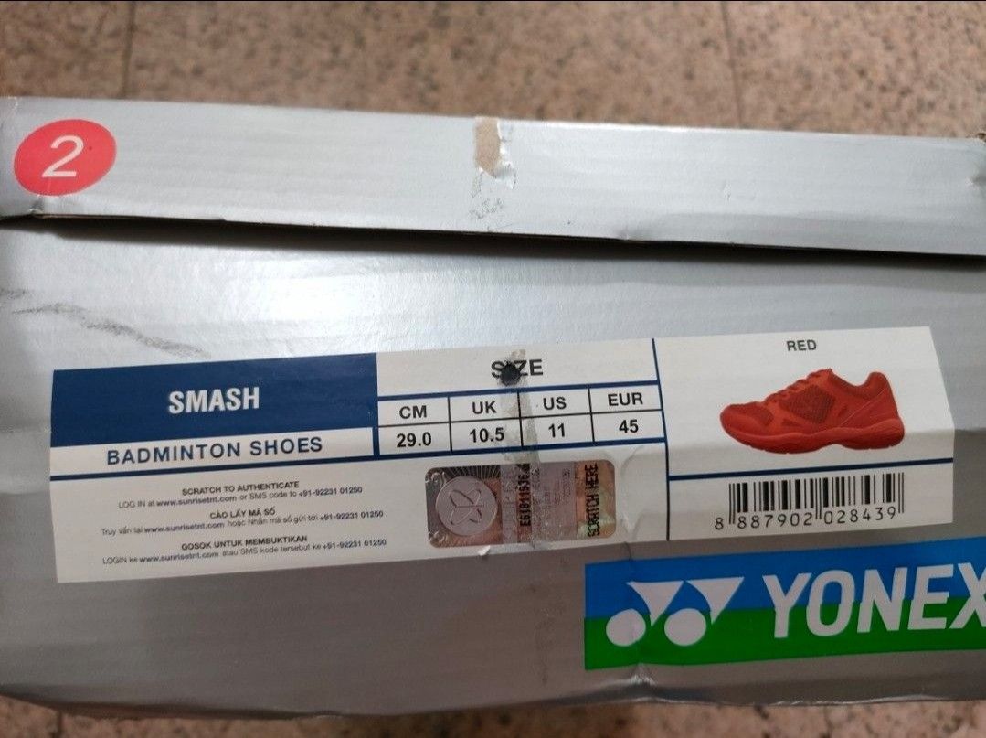 YONEX SMASH BADMINTON SHOES, Men's Fashion, Footwear, Sneakers on Carousell