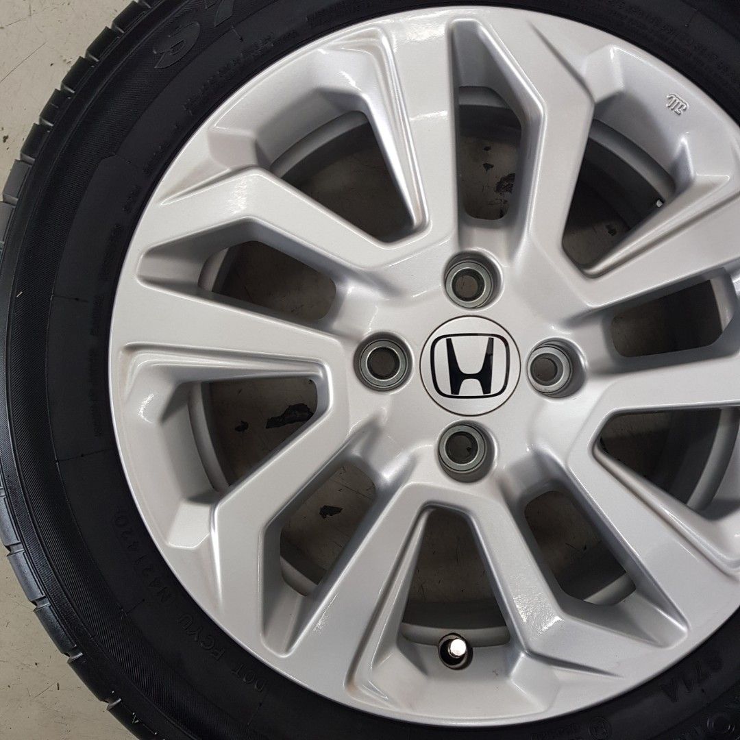 15" Original Honda Jazz rims 175/65/15 tyres 4x100 kah motor jazz fit ...