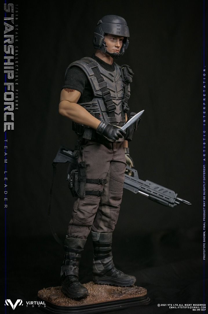 (最後1 隻)VTS TOYS VM037DX 1/6 Starship Force-Team Leader Deluxe Version 星 ...